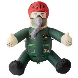 Goose the Fighter Pilot Co-Pilot Inflatable