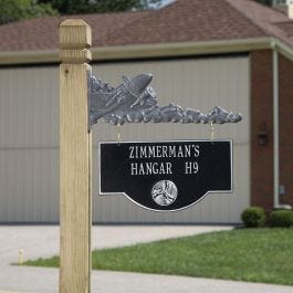 Personalized Propeller Sign