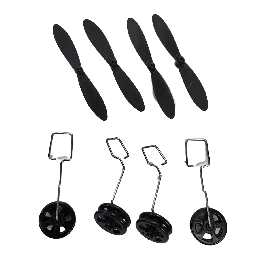 Spare Propellers and Landing Gear Kit (for Commercial Jet R/C)