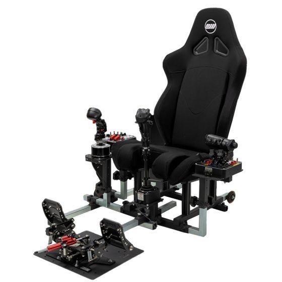 Military Flight Simulator Modular Cockpit (Deluxe Edition)