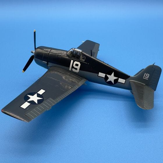 F-6F Hellcat "USS Intepid" Dsplay Model