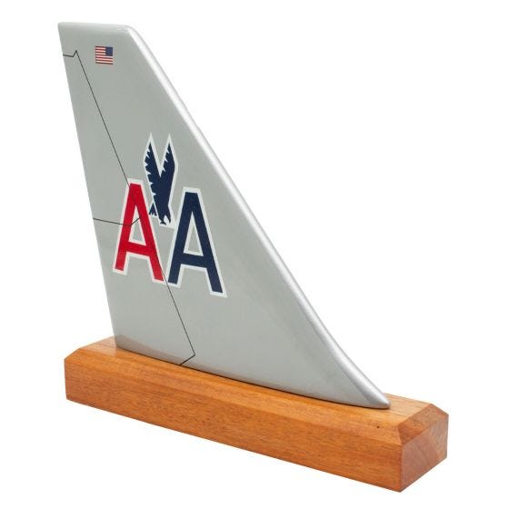 American Airlines Classic AA Logo Tail Display