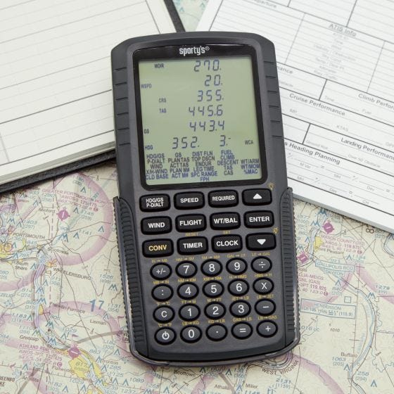 Sporty’s Electronic E6B Flight Computer