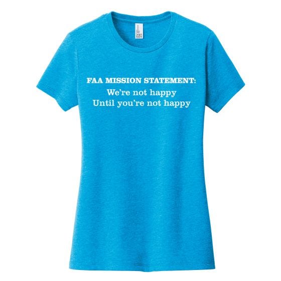Women’s FAA Mission Statement T-Shirt